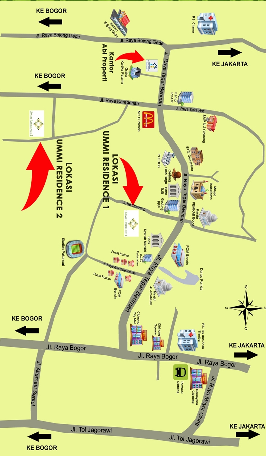 Rencana Pintu Tol Bojong Gede Motif Cemerlang!