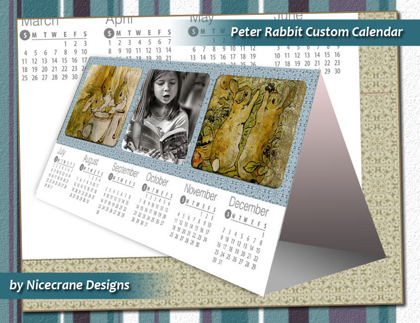 Nicecrane Designs: Adorable Custom Calendars (CU) & Freebie