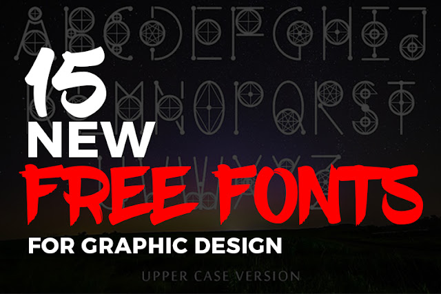 15 New Free Fonts For Graphic Design - Graphic Design Freebies