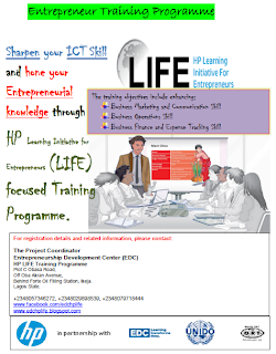 EDC HP LIFE Training Programme: HP LIFE Training Programme