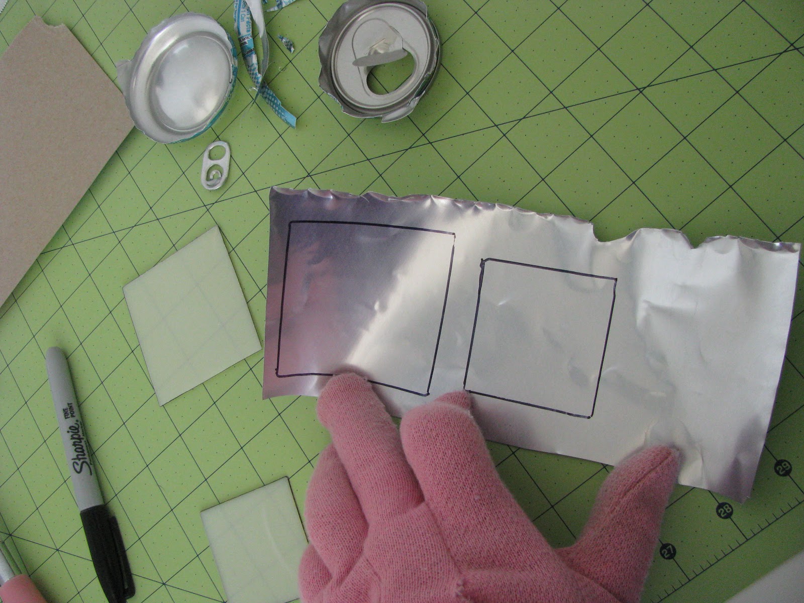 Bairbre Aine: Soda Pop Can Craft Part 1