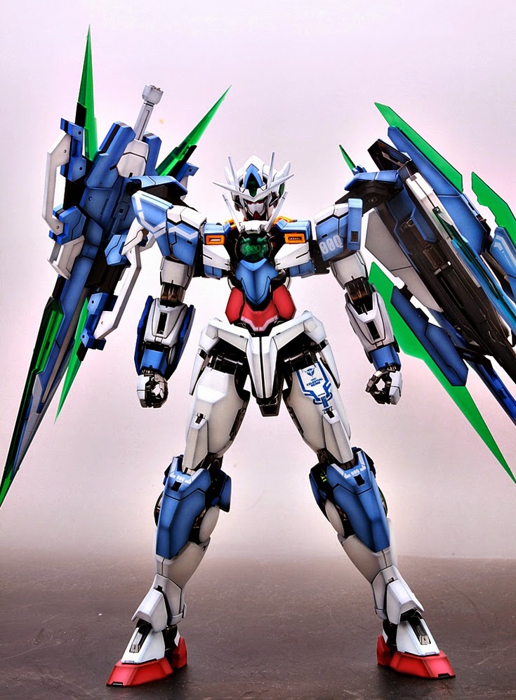 GUNDAM GUY: MG 1/100 00 Qan[T] - Customized Build