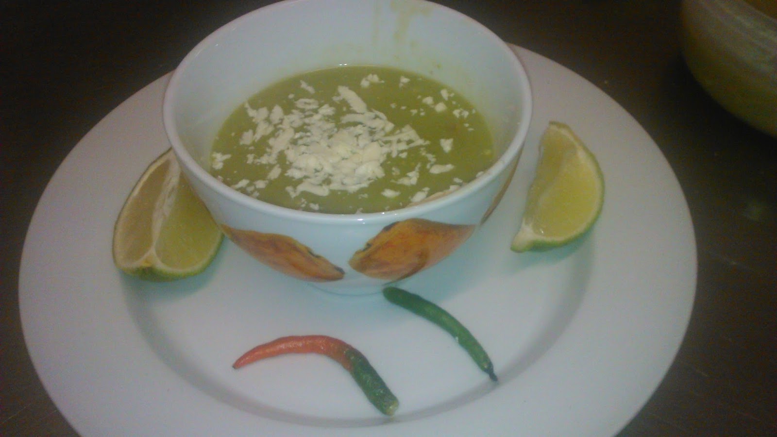 Gastronomía: Chileatole Verde de Chito