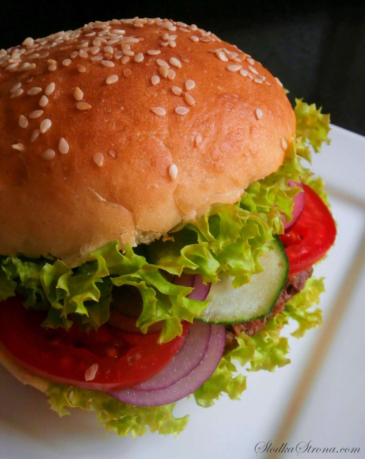 Słodka Strona: Domowe Hamburgery