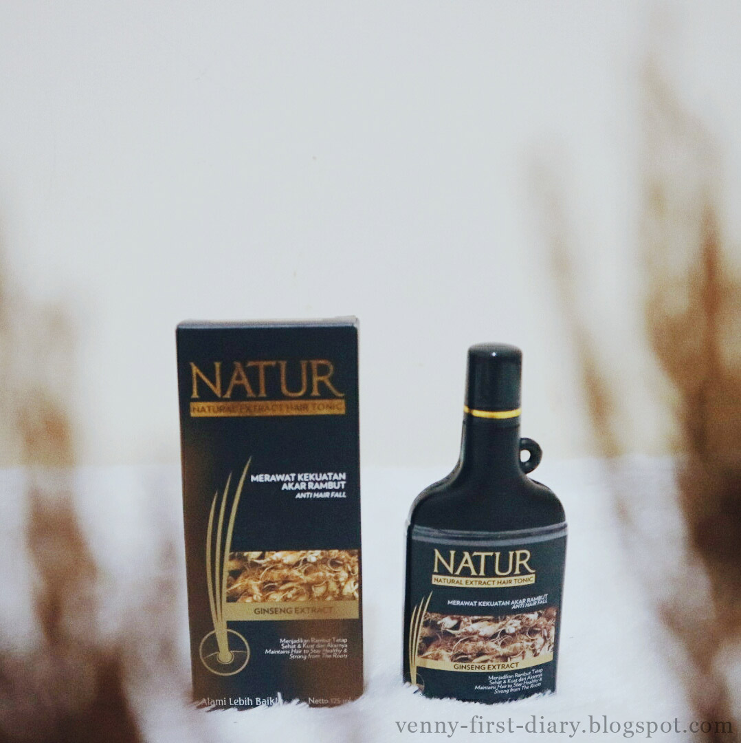 Lawan masalah rambut rontok dengan Natur Hair Tonic Ginseng Extract ...