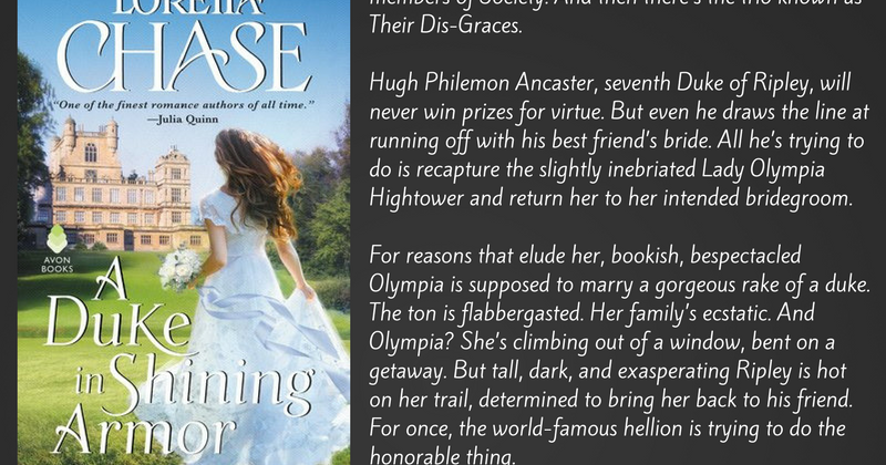 Bambi Unbridled: ARC Review: A Duke in Shining Armor by Loretta Chase