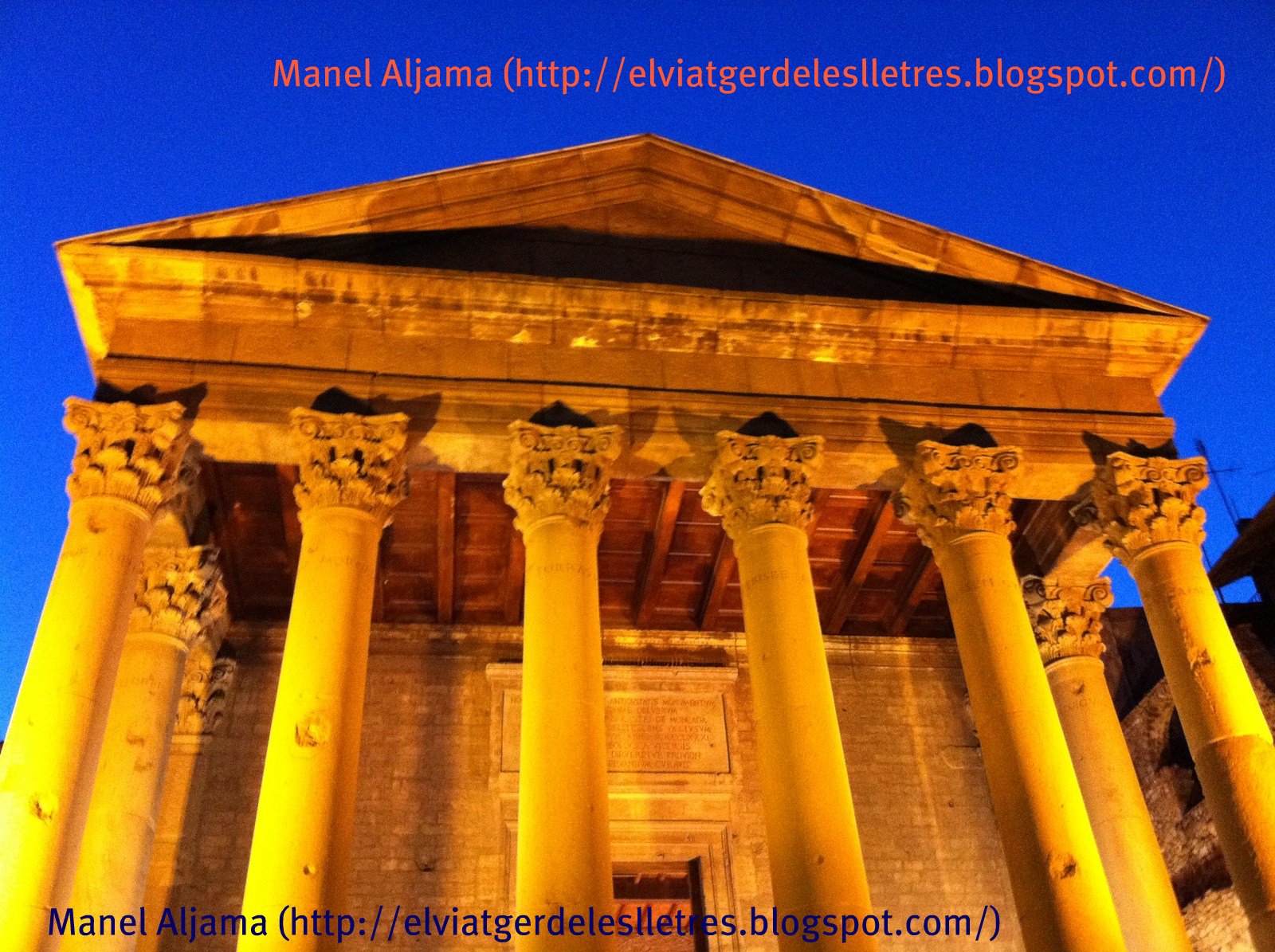 el viajero de las letras: El temple romà de Vic (templo romano de Vic)