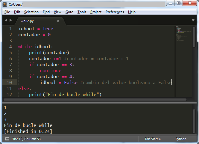 Programación, tecnología y seguridad: 12. Bucle While en Python