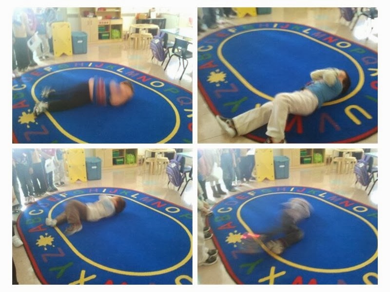 Mrs. Arsenault's Kindergarten: Practicing Stop, Drop & Roll