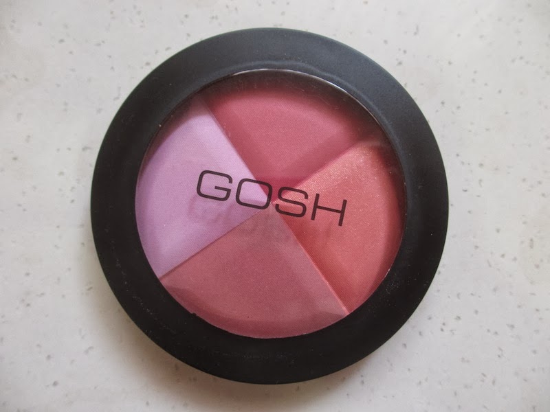 The Blackmentos Beauty Box: Review: Gosh Multicolour Blush in 50 Pink Pie!