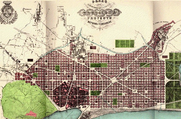 Gardens of my Life: PLANO CERDÁ - Barcelona