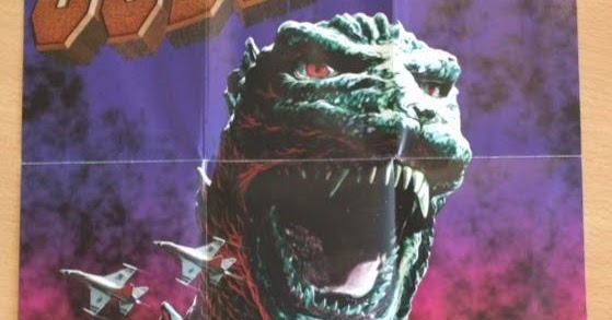 the sphinx: Godzilla VHS Promo Poster (Simitar/Blockbuster, 1998)