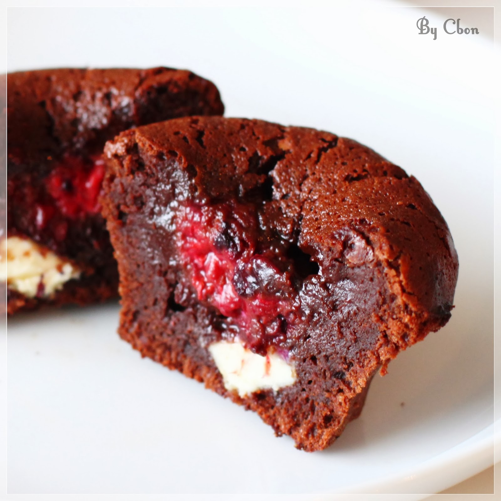 cbon: Coeur fondant chocolat fruits rouges