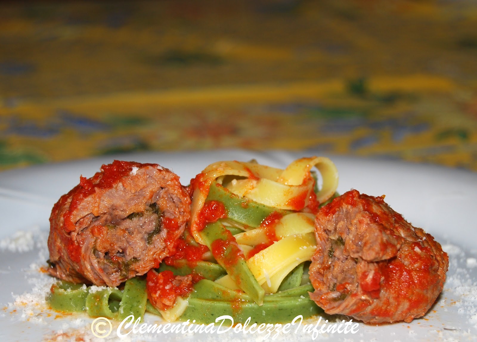 Dolcezze Infinite: BRACIOLE DI VITELLO AL SUGO TIPICHE GARGANICHE