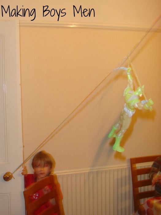 Making Boys Men: Toy Zip Wire