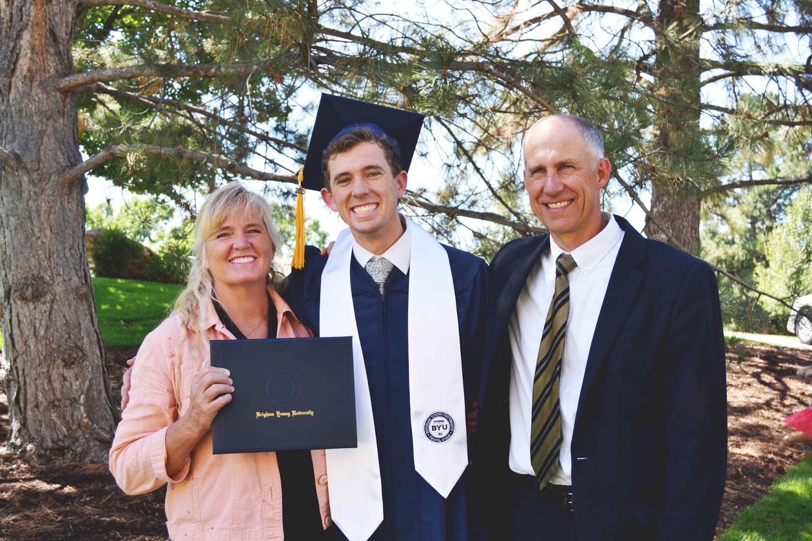 Carson Graduated! - He and Me