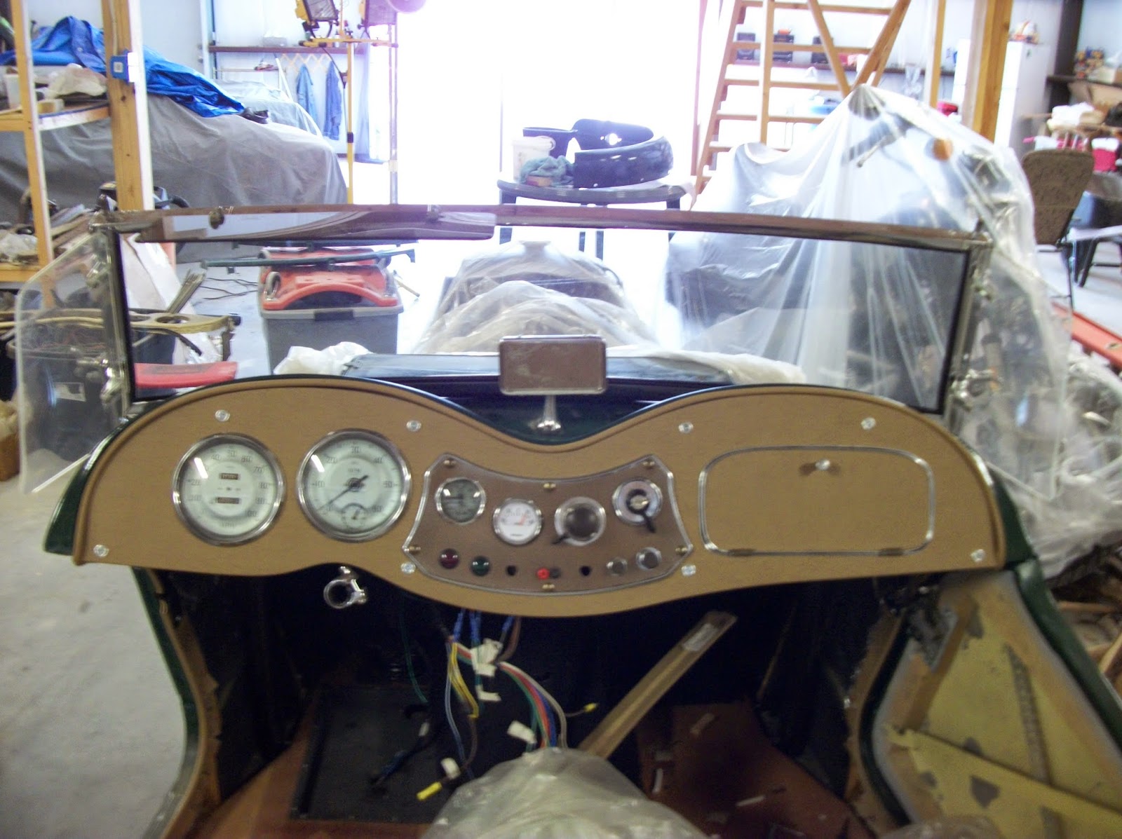1952 MG TD: Instruments
