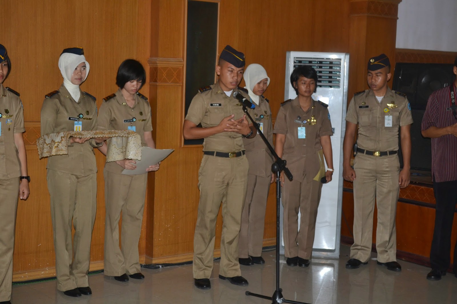 Pelantikan Bupati Praja IPDN Kampus Riau - IPDN RIAU BERTUAH