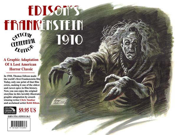 BLOOD WORK: HALLOWEEN HORROR DAYS ~ DAY 1: FRANKENSTEIN (1910)