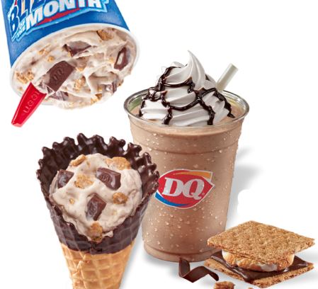 On Second Scoop: Ice Cream Reviews: Dairy Queen S'mores Royal Shake
