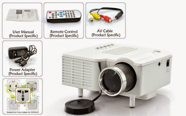 SMART GENERATION: PROMOSI MINI LED PROJECTOR UNIC UC28+ Portable Mini ...