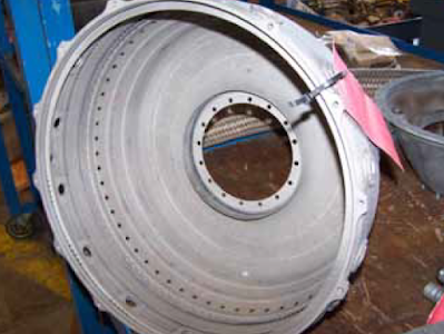 Aircraft Turbine Engine Combustion Section Inspection