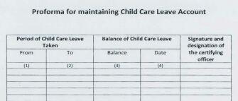 AP Child Care Leave 60 days to Women Employees GO 132 Child Care