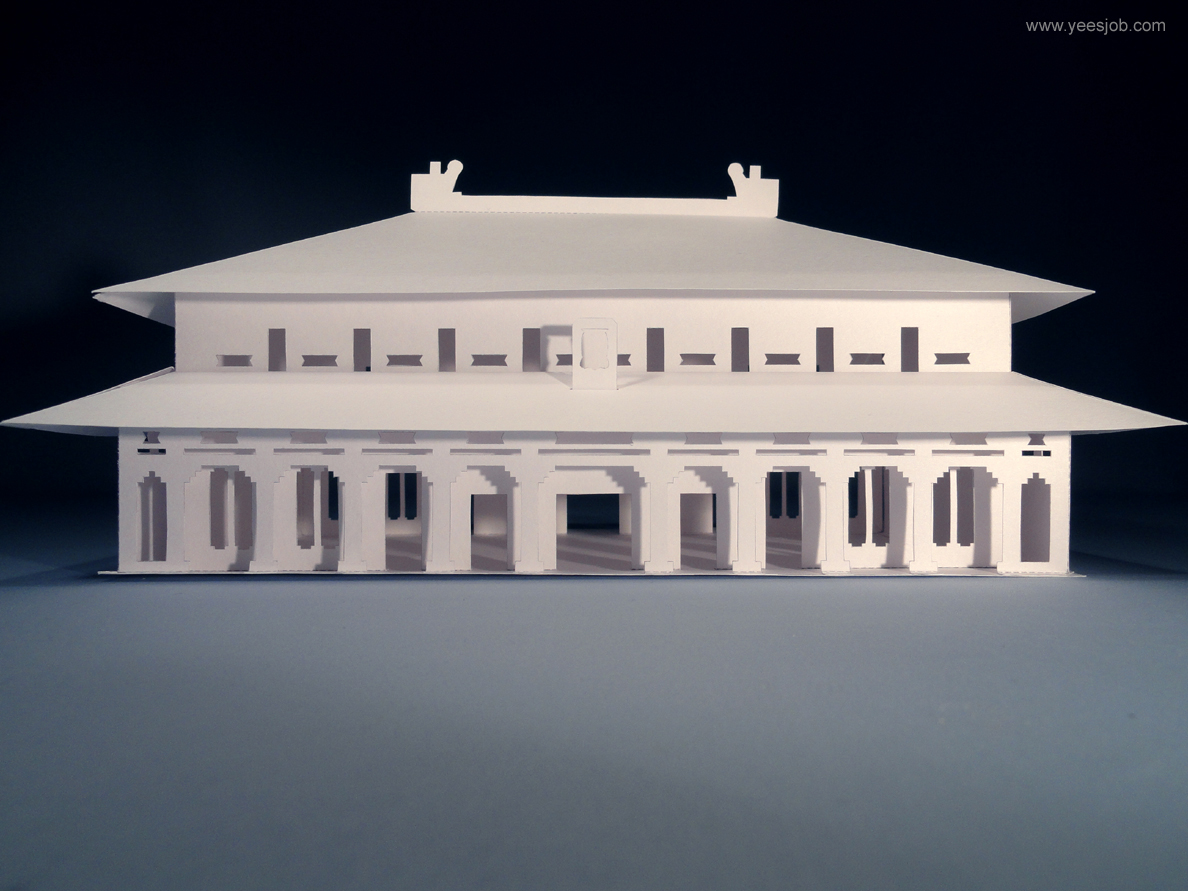 The Kingdom of Origami Architecture: The Hall of Supreme Harmony in the ...