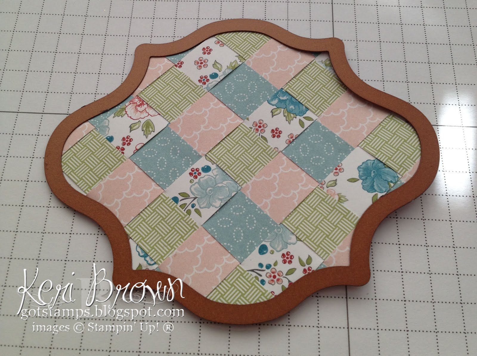 Got Stamps?: Woven Card Tutorial