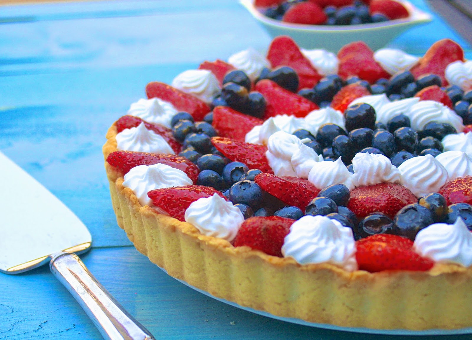 Tarte aux fruits rouges