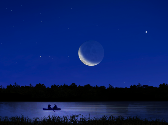 Edu Cezimbra: Caminhada ao luar