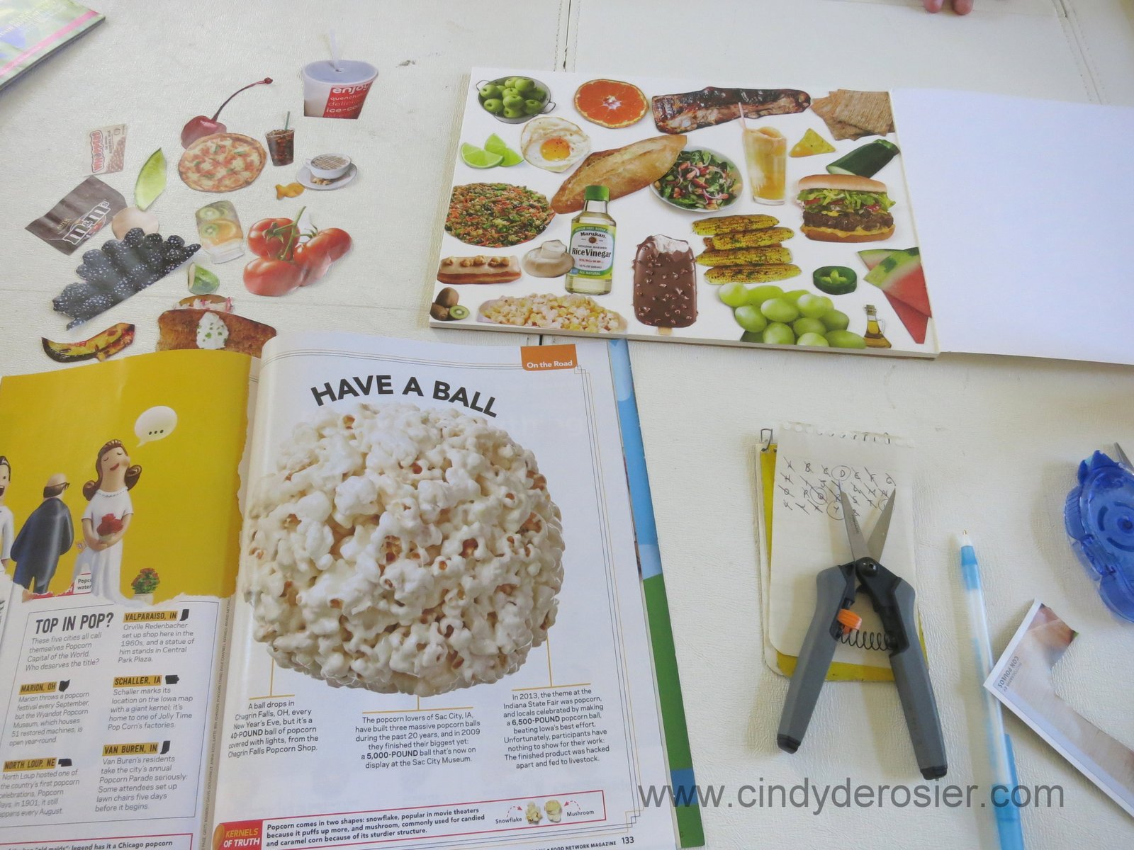 Cindy deRosier: My Creative Life: Magazine Scavenger Hunt