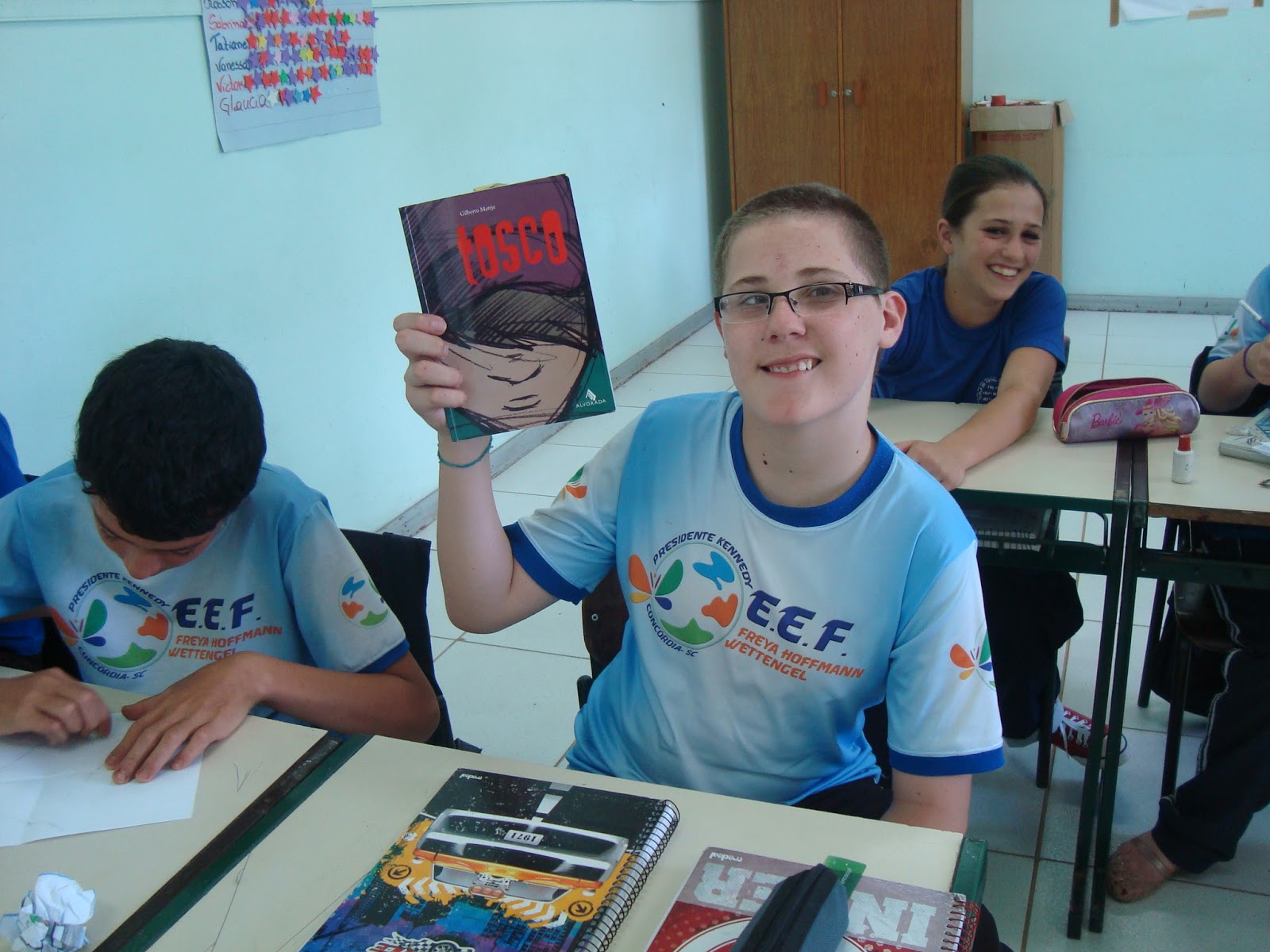 E.E.F.FREYA HOFFMANN WETTENGEL: Trabalhos sobre o livro TOSCO!!!