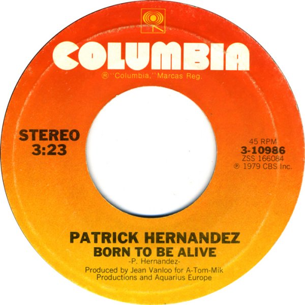 AL FIN MÚSICA !! : PATRICK HERNANDEZ: "BORN TO BE ALIVE" - 1979.