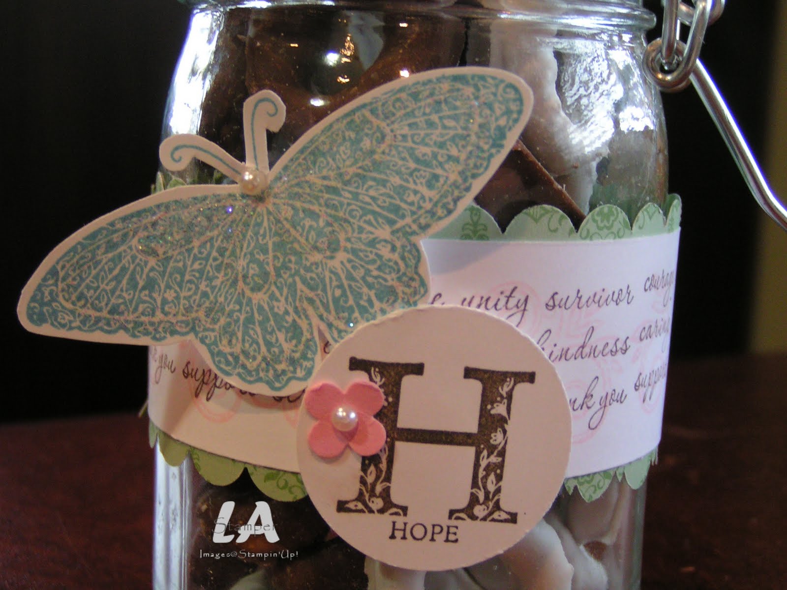 LA Stamper: Hope in a Bottle