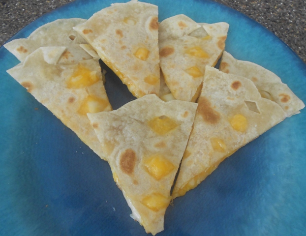 Baking Banquet: CHEESE QUESIDILLAS (with SNOWFLAKE VARIATION)
