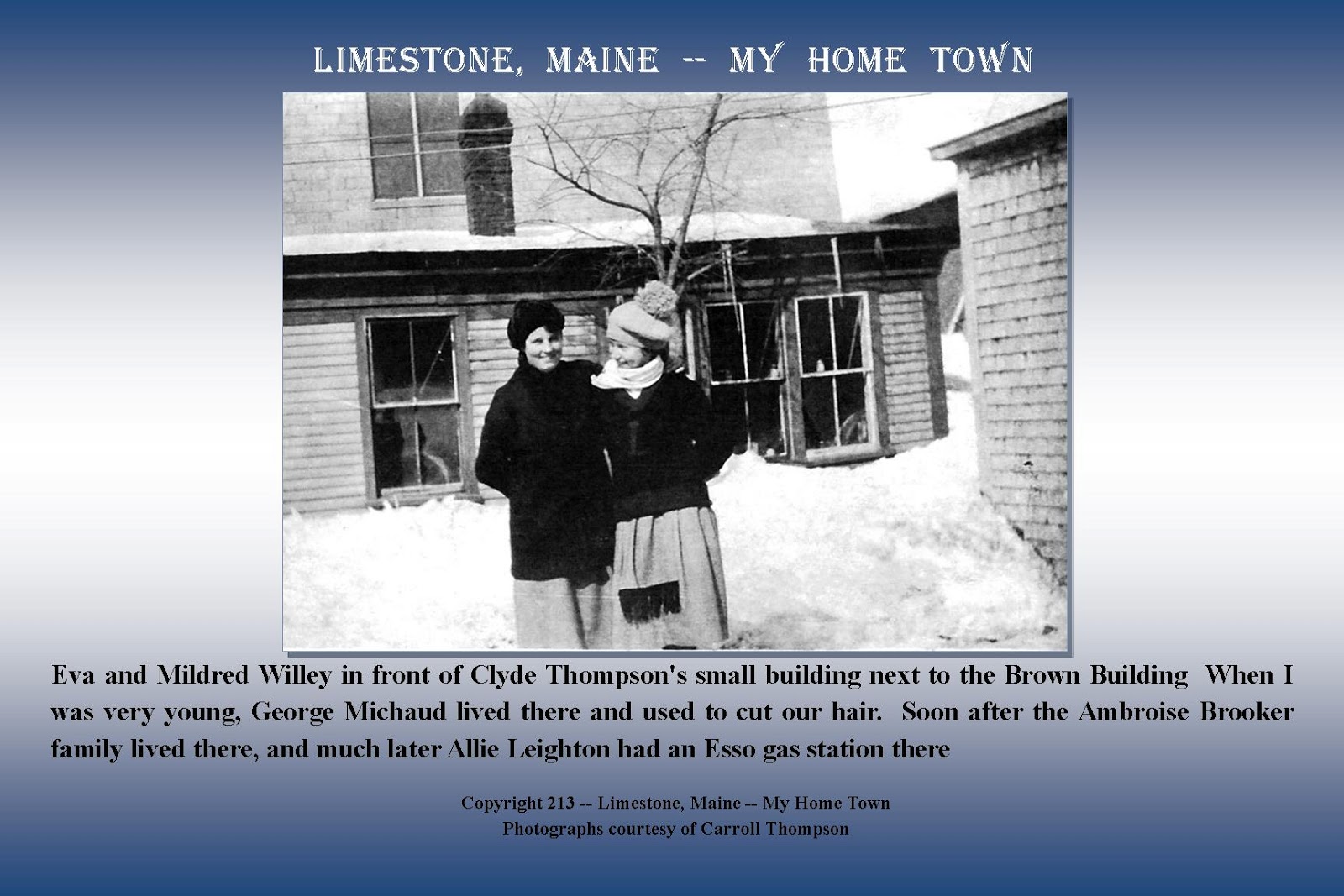 Limestone, Maine -- My Home Town: From the Photograph Collection of ...