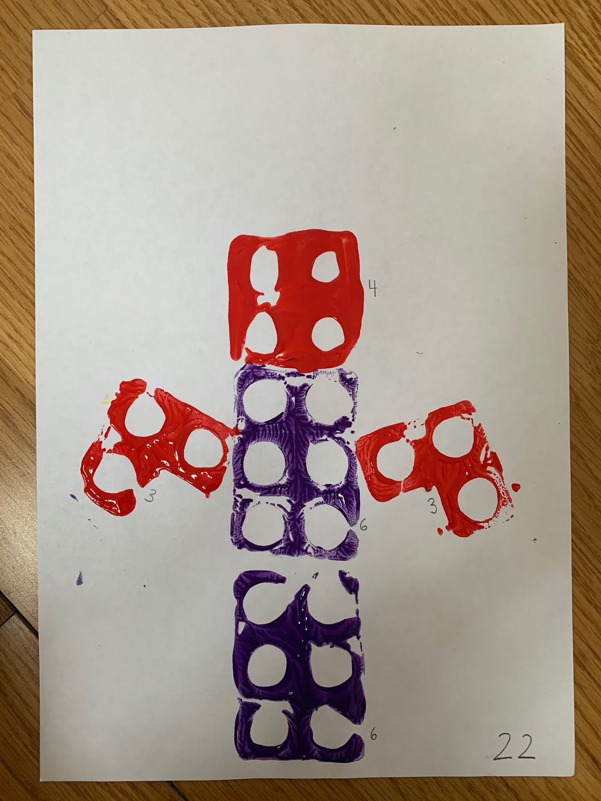 Early Years: Numicon Stamping and Picture Building!