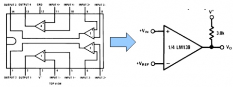 the end: Processor (IC LM339)