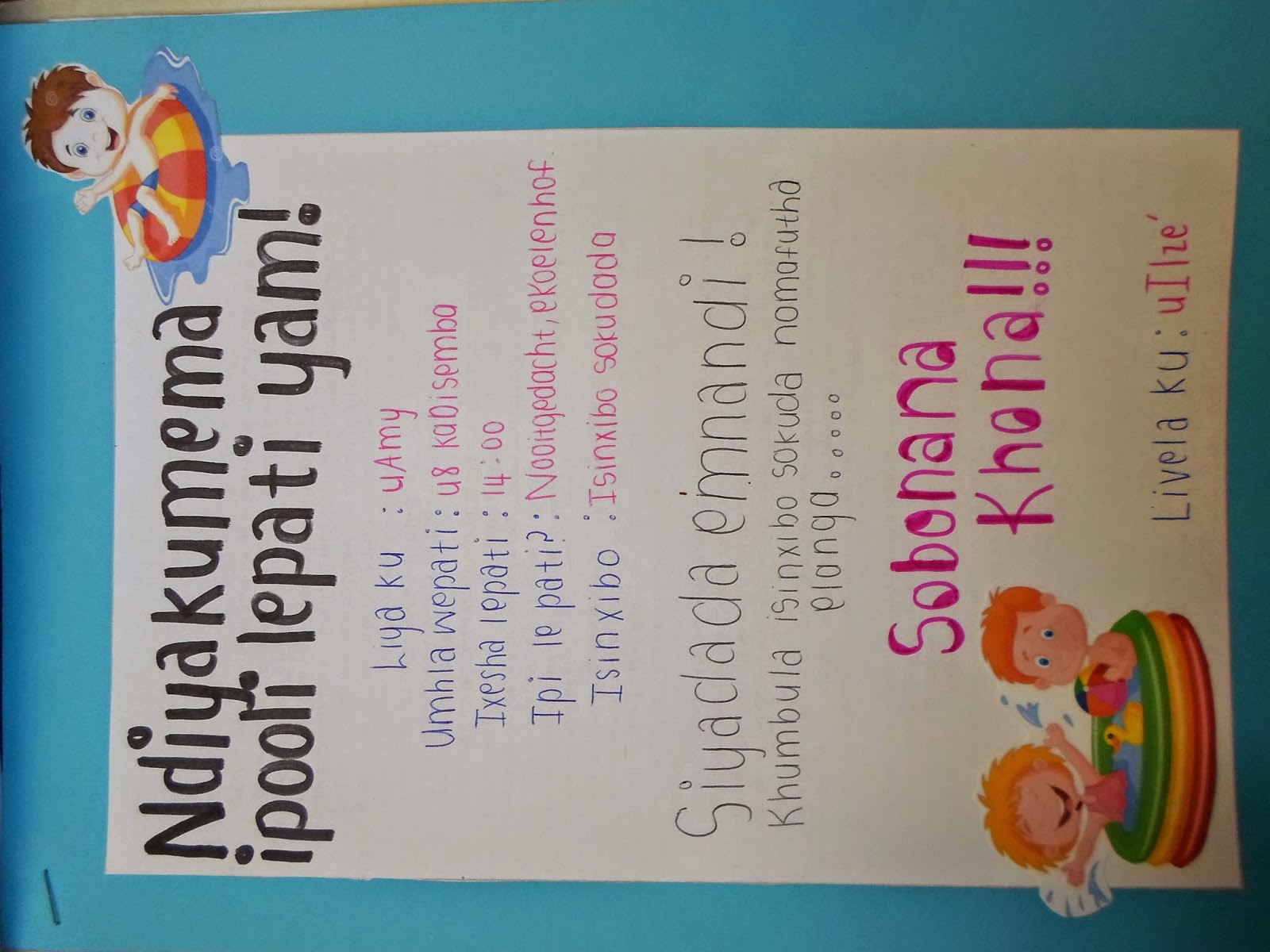 Enlightening Education: Theme 3: Isimemo