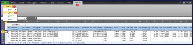 Oracle Applications: Oracle Custom WEB ADI Setups and Process for AP ...