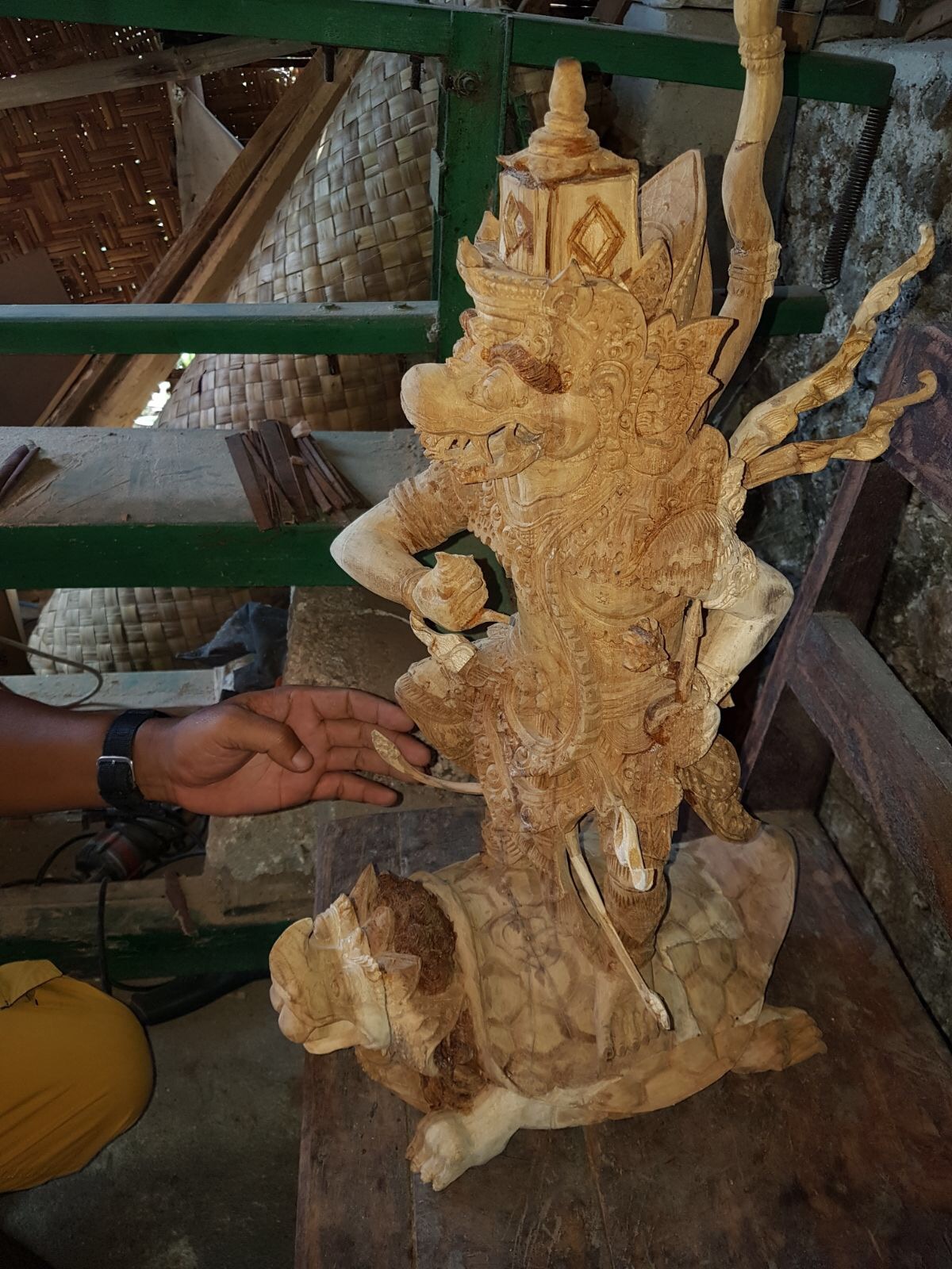 Offerings to Dewa Baruna