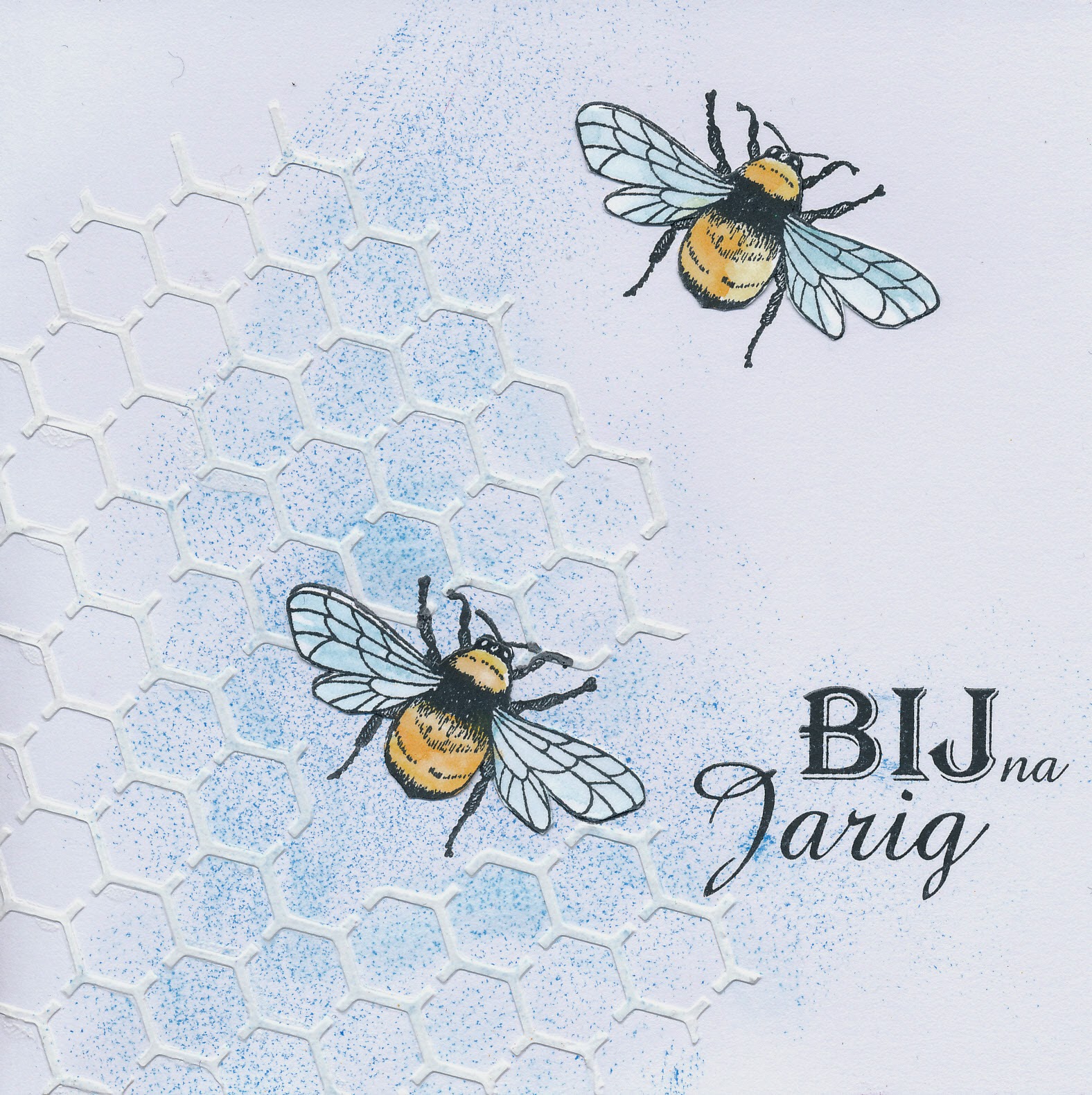 Hella's Stampart: Bijna Jarig