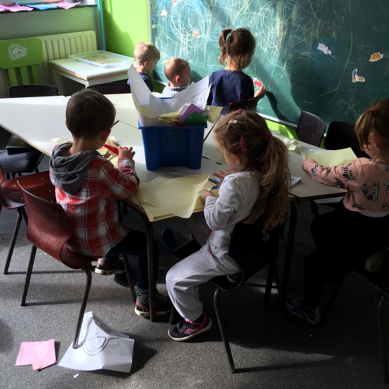 On the MOVE - klas Ann: Een rustige dag met heel wat werkjes