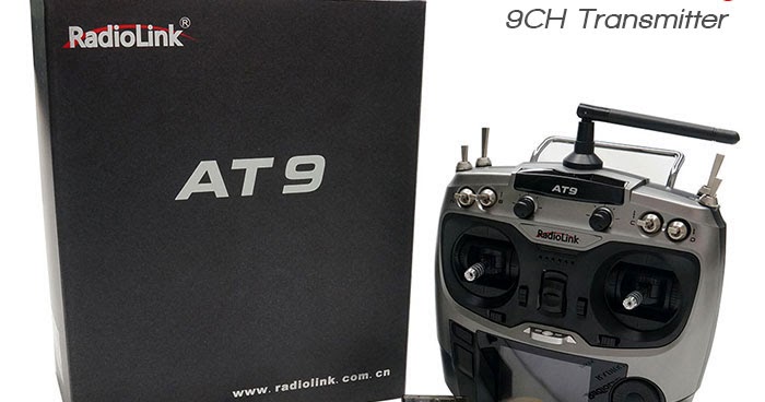 RadioLink AT9 9CH Transmitter With 9CH Receiver 2.4GHz - Rainbow Shop BD