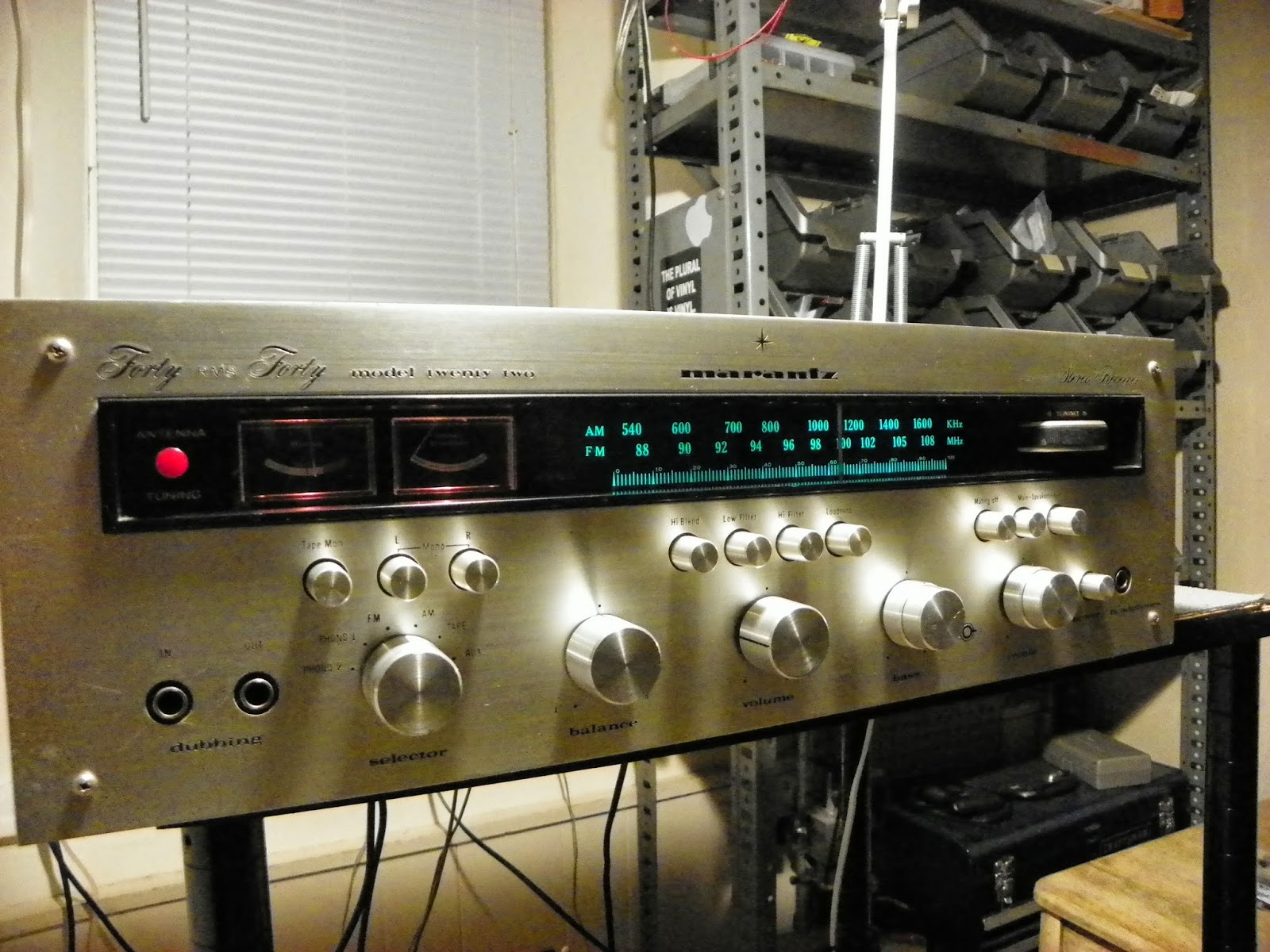 Vintage Hi-Fi Audio Restorations: Marantz Model 22 Receiver