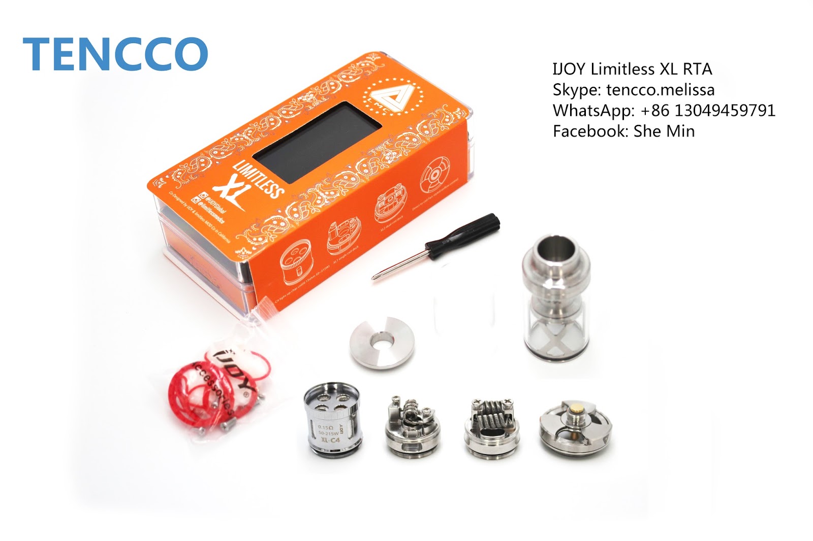 Vape Wholesale from Melissa: First Batch Coming IJOY Limitless XL ...