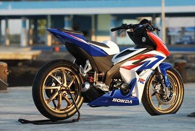 Modifikasi Honda Blade Gambar dan Foto Modifikasi Motor Terbaru