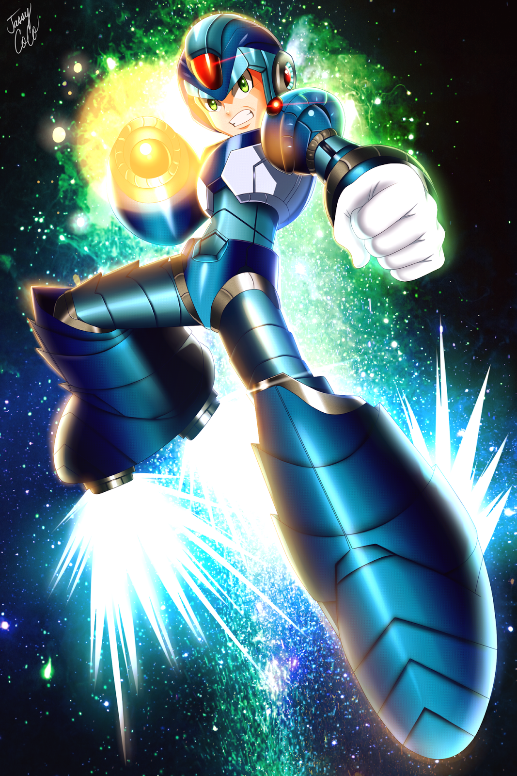 GAMING ROCKS ON: Game Art #68: Mega Man Gallery