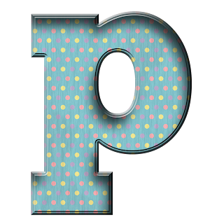 GRANNY ENCHANTED'S BLOG: FREE BLUE POLKA DIGI SCRAPBOOK ALPHABET